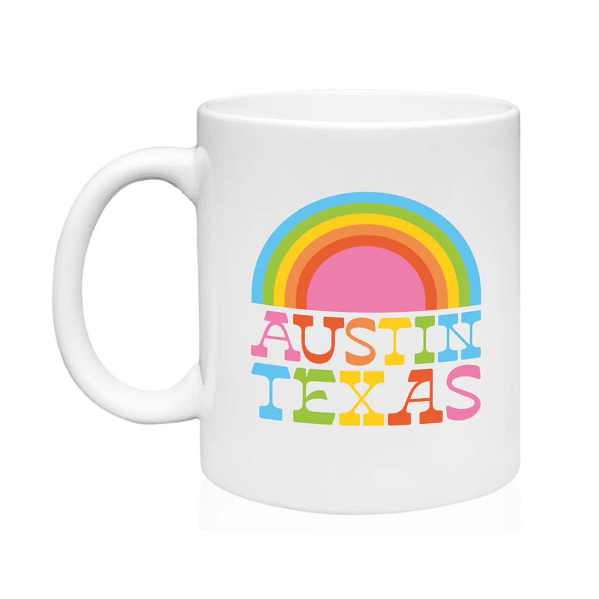 Mug . Austin Rainbow – sfingidayatx